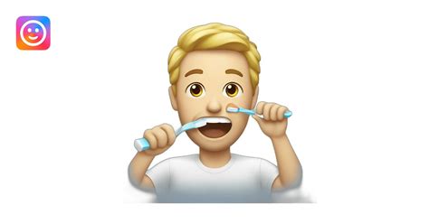 Brushing Your Teeth Emoji Ai Emoji Generator