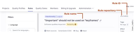 Defining Matching Patterns Sonarqube Community Build Documentation