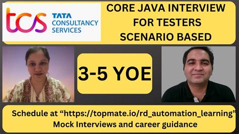 Tcs Java Interview Questions Core Java Interview Questions Youtube