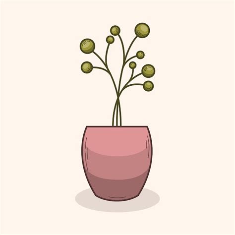 Premium Vector Flowerpots Or Vases With Houseplants