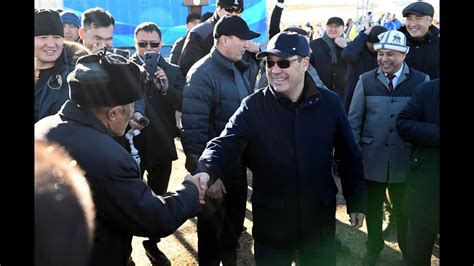 Садыр Жапаров 55 жылдык туулган күнүн утурлай Каркыра тоо лыжа