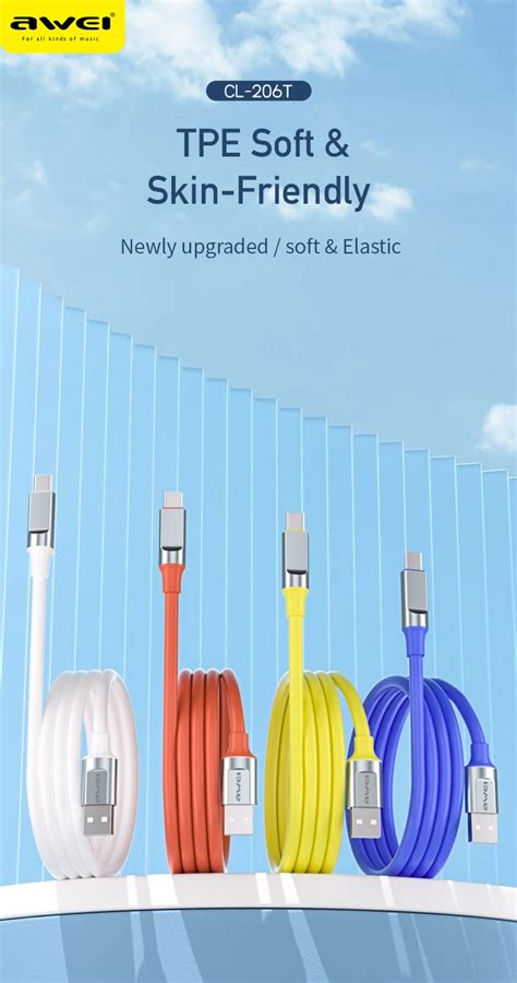Awei Cl T Usb Cable A Fast Charging Cable Quick Charge Awei Bangladesh