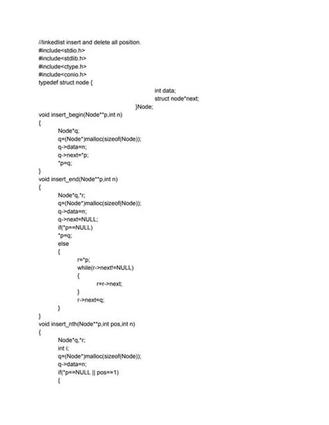 Linked List Implementation Of Deque In C Pdf