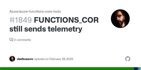 functions core tools telemetry optout 1 still sends telemetry · issue