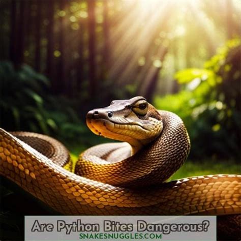 Pythons Have Sharp Teeth For Strong Biting Uses Include Hunting And