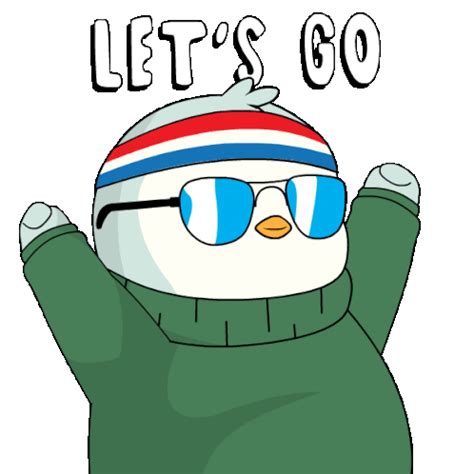 Lets Go Hype Sticker Lets Go Hype Penguin Discover Share GIFs