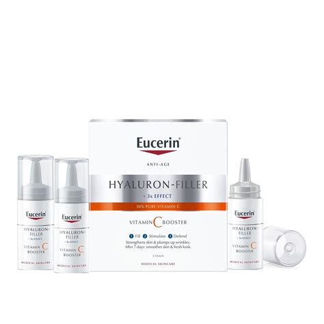 Buy Eucerin Hyaluron Filler 3x Effect Vitamin C Booster 3x8ml · China