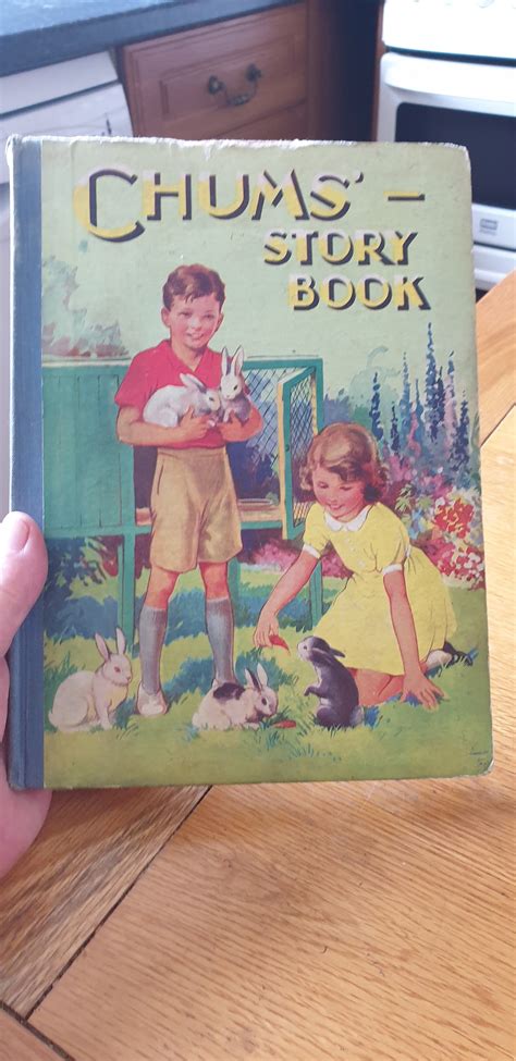1946 Chums Story Book Etsy