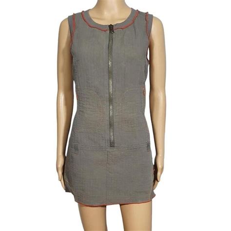 Vintage Cop Copine Tunic Mini Dress Etsy
