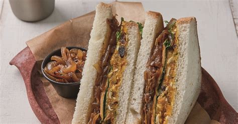 식약처 단호박 양파잼 샌드위치