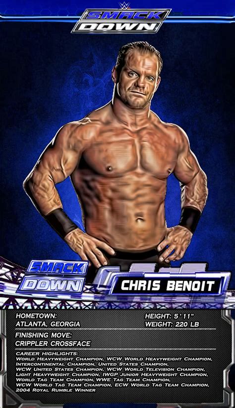Chris Benoit Wcw Wrestlers Chris Benoit Wwf Superstars