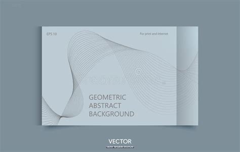 Abstract Wave Element Wave With Lines Defined Using The Blend Tool