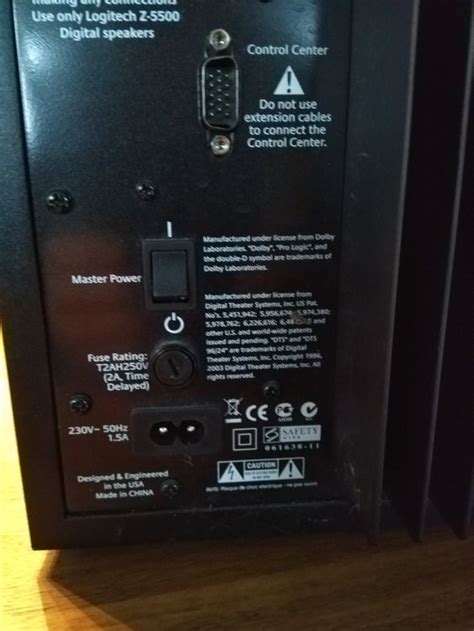 Logitech Z5500 Subwoofer Mit Control Station Gebraucht In Rieden Ag Für Chf 80 Nur Abholung