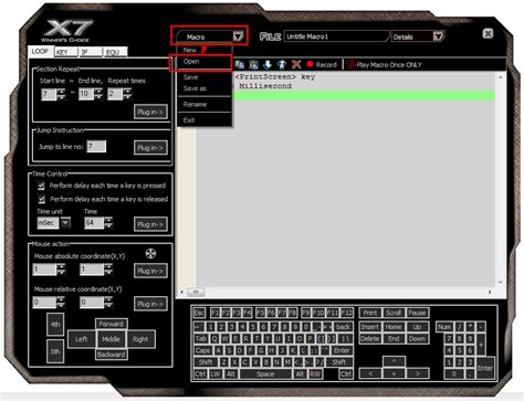 Cara Membuka File Macro Amc Di Mouse Macro A4Tech X7 Si Kudet