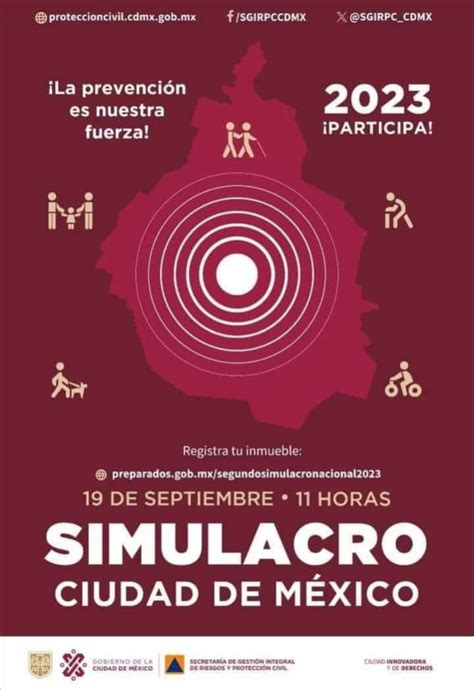 Simulacro Nacional 2023 hipótesis a qué hora se activa la alerta sísmica y cómo reportar