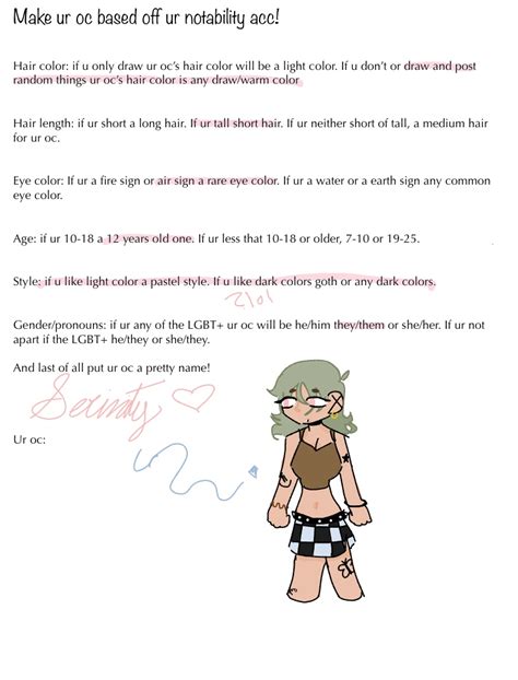 Make Ur Oc Based Off Ur Notability ACC Notability Gallery