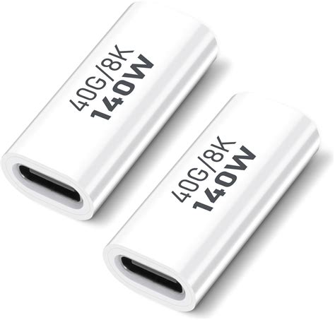 Amazon Com AIYEEN USB C Female To Female Coupler Pack USB Type C Connector Gbps W