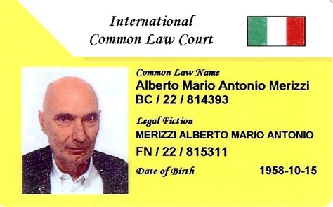 Clc Card Common Law Court Great Britain And International Free