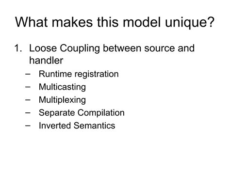 Introduction To Event Driven Programming Ppt