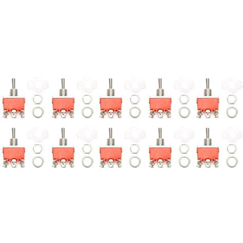 Mini Switches 3 Position On Off On Toggle Switch With Easy Assembly
