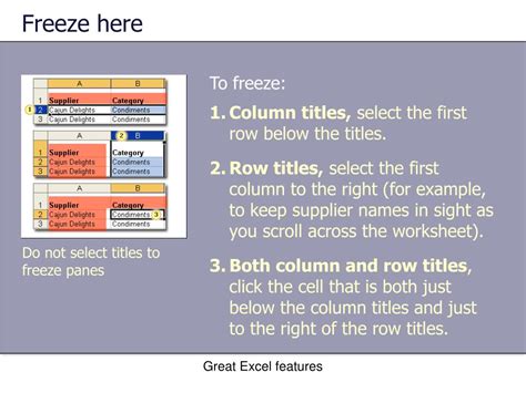 Ppt Microsoft ® Office Excel ® 2003 Training Powerpoint Presentation