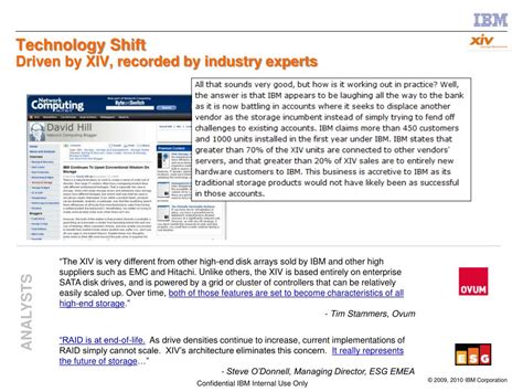 PPT Storage R Evolution IBM XIV Overview Smarter Storage For A Smarter Planet PowerPoint