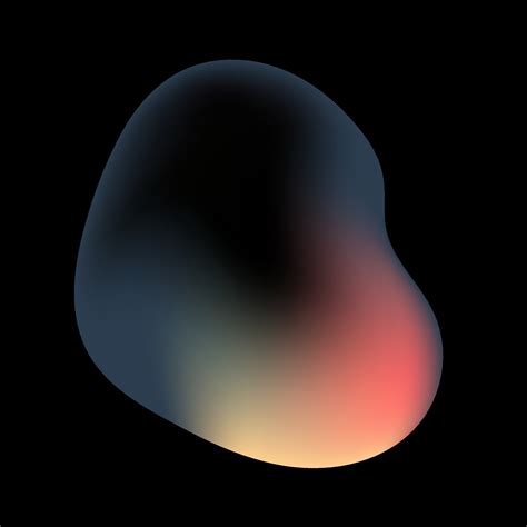 Black Orange Gradient Liquid Blob Element 27193878 Vector Art At Vecteezy
