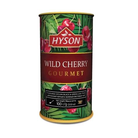 Herbata Czarna Zielona Wild Cherry HYSON Sklep Internetowy