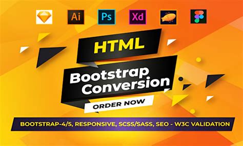 Convert Figma To Html Xd To Html Css Psd To Html Responsive Bootstrap 5 By Syed0ahtisham Fiverr