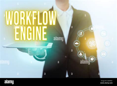 Writing Displaying Text Workflow Engine Business Overview Software Application That Manages