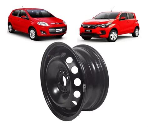 Roda Aro Fiat Palio Siena Novo Uno Mobi Original Parcelamento Sem Juros