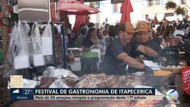 Mgtv 1ª Edição Centro Oeste Festival De Gastronomia é Realizado Em