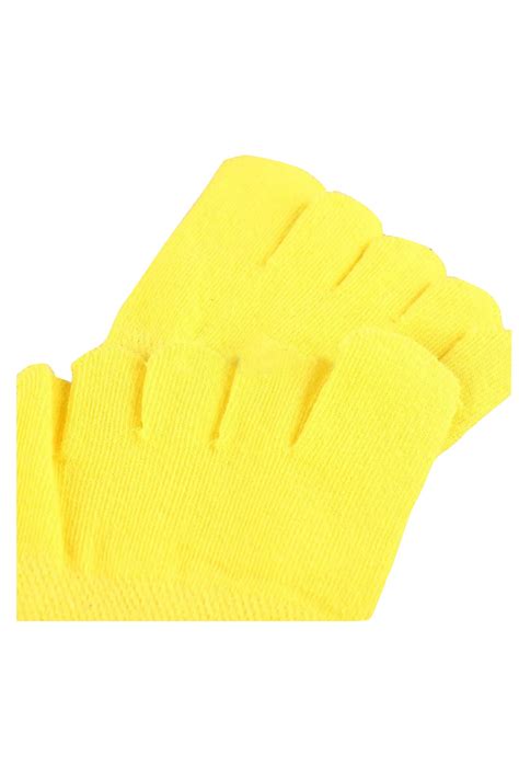 New 1pair Comfortable Breathable Mens Cotton Toe Socks Sport Five