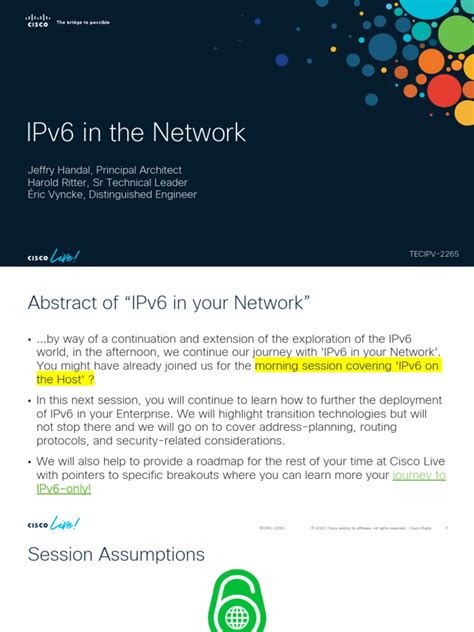 Ipv6 Deployment For Enterprises Pdf I Pv6 Domain Name System
