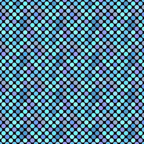 Blue Seamless Circle Pattern Background Abstract Vector Graphic Design From Circles 36285047