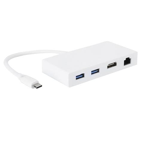 Usb C Tipo C Para Puerto Hdmi 4k Rj45 Adaptador Usb 30 Carga