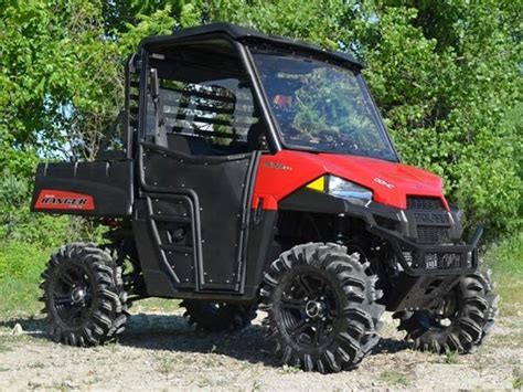 Polaris Ranger Ev Aluminum Doors By Superatv Door P Ran570 00 Ev