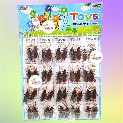 Mwn Plastic Cockroach Toys Mischievous Toys Fake Cockroach Prank Toys