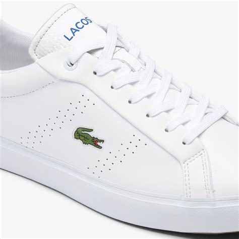 Buy Mens Powercourt 20 Contrasted Leather Trainers Lacoste Sa