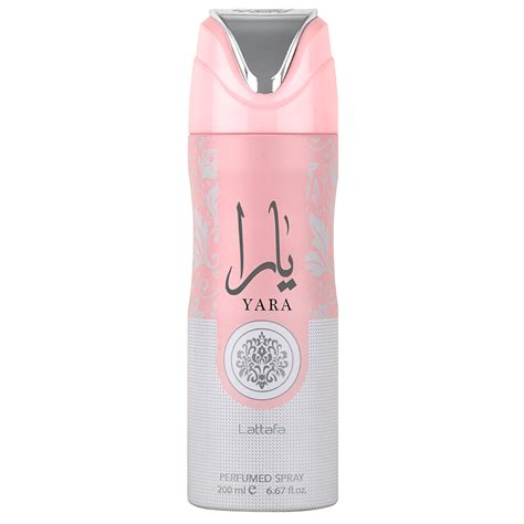Yara Pink Perfume Body Spray For Women By Lattafa 200ml Lutfi Sg