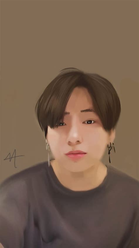 Jungkook Never Not Art Bts Btsdrawing Btsjk Drawing Fanart Jk