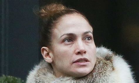 Jennifer Lopez Is Unrecognizable Without Make Up Daily Mail Online