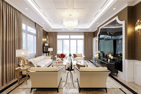 Thiết Kế Phòng Khách Christopher Guy KĐt Ecopark Nt20063 Betaviet