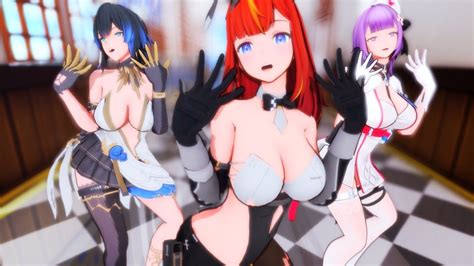 SnowbreakContainment Zone MMD60FPSTess Kotkin X Katya Klein X Enya