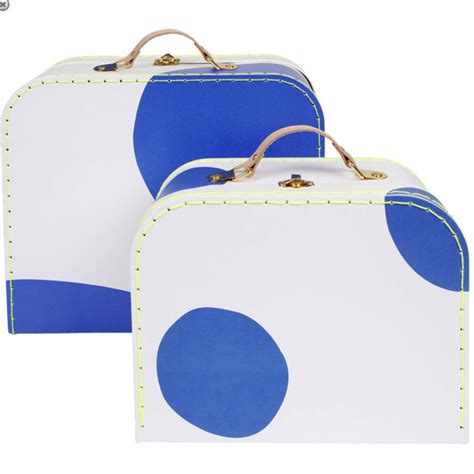 Personalised Polka Dot Suitcase By The Department Of Ting