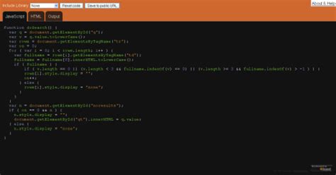 Js Bin Code