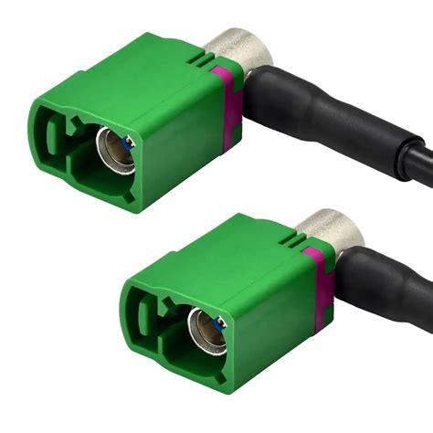 FAKRA Right Angle Jack To FAKRA Right Angle Jack RTK Cable KLS Connector