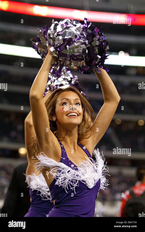 Oct 28 2011 Arlington Texas Us Tcu Horned Frogs Showgirls