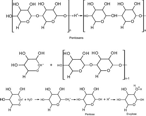 3 Depolymerization And Acid Hydrolysis Of Pentosans In Biomass To