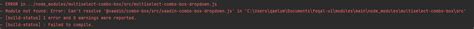 Error In Node Modules Multiselect Combo Box Src Multiselect Combo